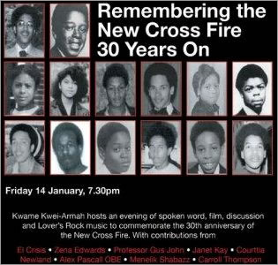 Anniversary Event: Remembering The New Cross Fire | Community | Ligali